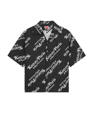 Kenzo Monogram Printed Buttoned Shirt