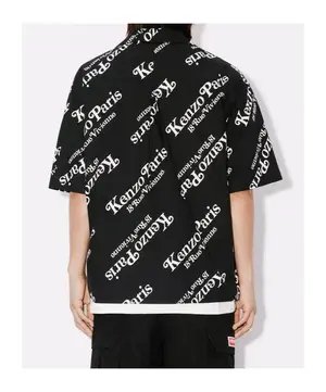 Kenzo Monogram Printed Buttoned Shirt