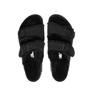 BIRKENSTOCK Logo Detail Sandals