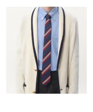 Valentino Garavani Striped Pointed Tie