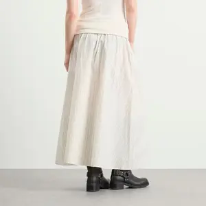 SAMSOE SAMSOE Sathea Striped Maxi Skirt