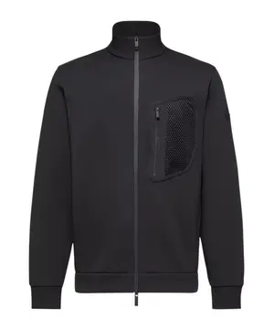 Moncler Logo Detail Zip-up Sweatshirt