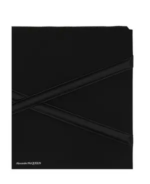 Alexander McQueen The Harness Zipped Clutch Bag