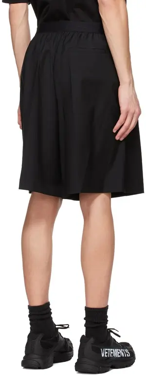 We11Done Contrast Stitching Sports Shorts