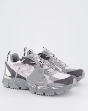 Off-White Arrow Appliqué Lace-up Sneakers - Grey