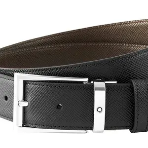 Montblanc Double-sided Buckle Belt - Black