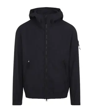 Stone Island Watro-tc Hooded Jacket - Blue
