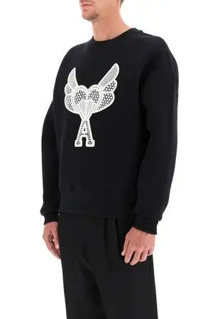 Ami De Coeur Embroidered Sweatshirt