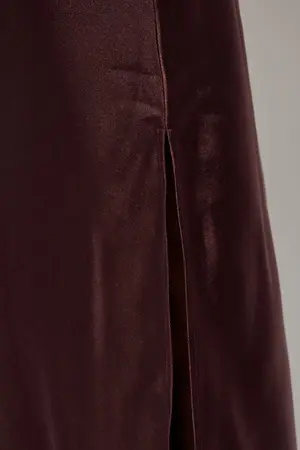 SAMSOE SAMSOE Sanuna Square-neck Split Maxi Dress
