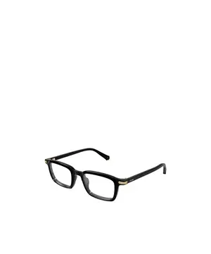 Cartier Rectangular Frame Eyeglasses - Black