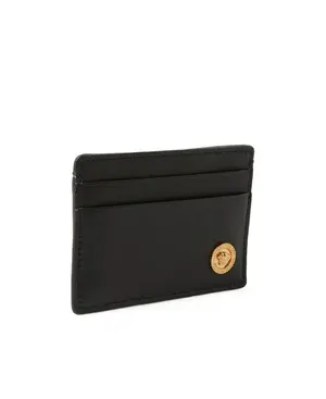 Versace Medusa Logo Detailed Card Holder