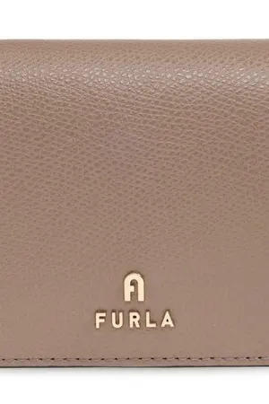Furla Small Camelia Logo-plaque Bifold Wallet - Brown
