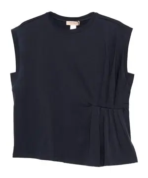 TWINSET Sleeveless Top With Pleated Detail