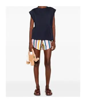 TWINSET Sleeveless Top With Pleated Detail