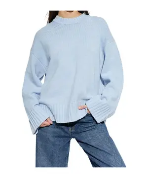 SAMSOE SAMSOE Samsøe Samsøe Ribbed Crew Neck Pullover