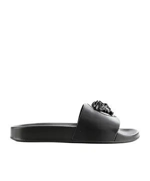Versace Flat Slip-on Sandals