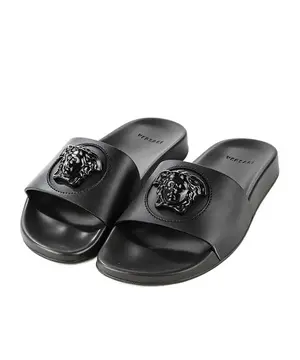 Versace Flat Slip-on Sandals