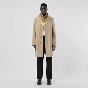 Burberry Montage-print Silk Scarf - Nude
