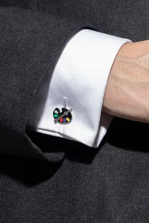 Paul Smith Palette Motif Cufflinks