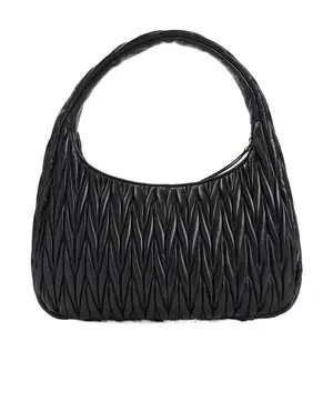 Miu Miu Wander Shoulder Bag - Black