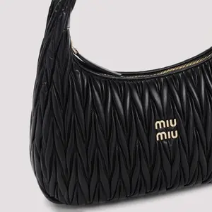 Miu Miu Wander Shoulder Bag - Black