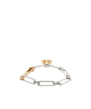 Versace Engraved Medusa Charm Bracelet