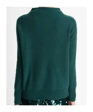 Vince Funnel Neck Sweater With Dropped Shoulders