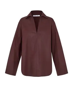 Samsoe Samsoe Pointed Collar Shirts For Women