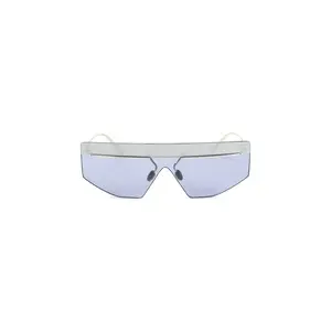Prada Geometric Frame Sunglasses - Blue