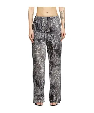 DIESEL® Printed Elastic Waist Casual Pants