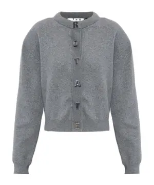 ROTATE BY BIRGER CHRISTENSEN Logo Embellished Cardigan