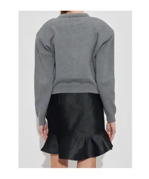 ROTATE BY BIRGER CHRISTENSEN Logo Embellished Cardigan