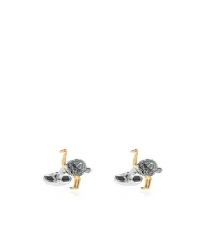 Paul Smith Bird Motif Cufflinks - Gray