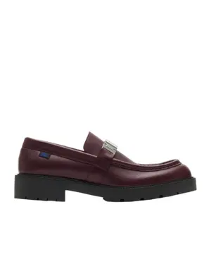 Burberry Raft Loafers - Beet Color