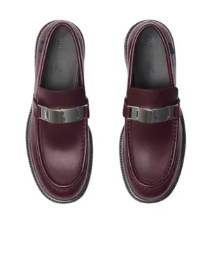 Burberry Raft Loafers - Beet Color