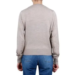 Ami Embroidered Heart Logo Sweater