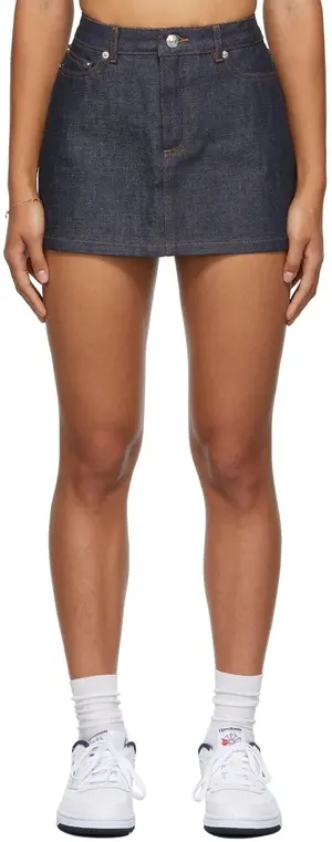 A.p.c. Denim Mini Skirt