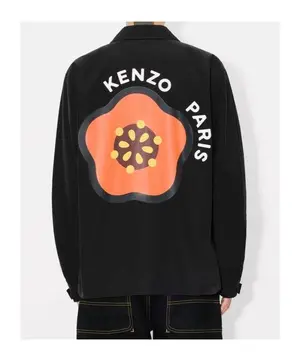 Kenzo Pop Light Coach Jacket With Graphic Print