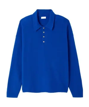 American Vintage Raxow Long Sleeve Polo Neck Sweater