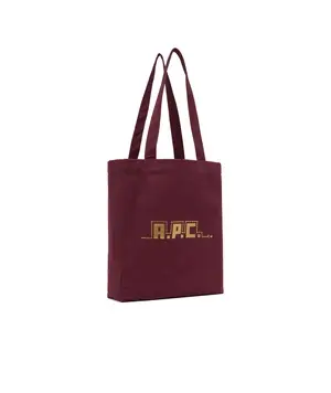 A.p.c. Lettering Detail Shoulder Bag