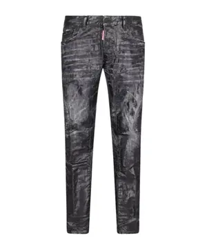 Dsquared2 Textured Jeans For Men