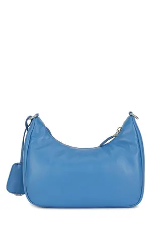 Prada Logo Plaque Chain Shoulder Bag