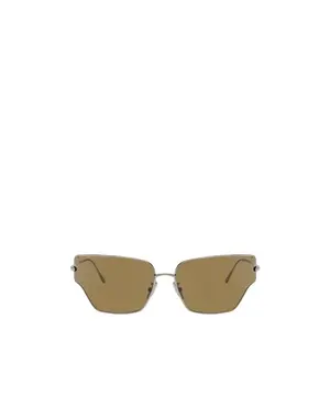 Loewe Cat Eye Frame Sunglasses - Silver