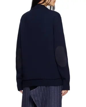 MAISON MARGIELA Crewneck Jumper With Ribbed Knit