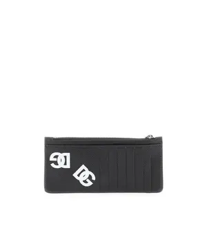 Dolce & Gabbana Dolce Gabbana Logo-plaque Zipped Cardholder