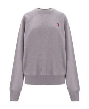 Ami De Coeur Crewneck Sweatshirt - Gray