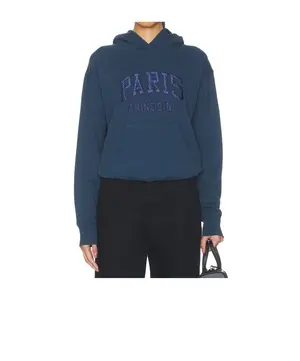 ANINE BING Debbie Appliqué Hoodie