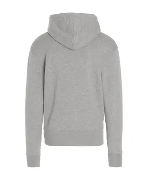 Maison Kitsuné Fox Embroidered Cotton Hoodie