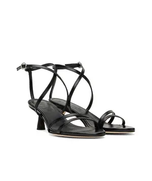 AeydĒ Maeve Leather Heeled Sandals