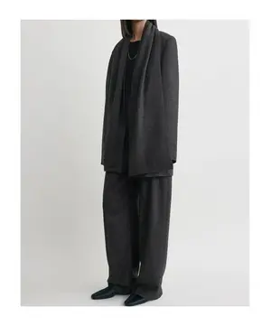 TOTEME V-neck Scarf Suit Jacket